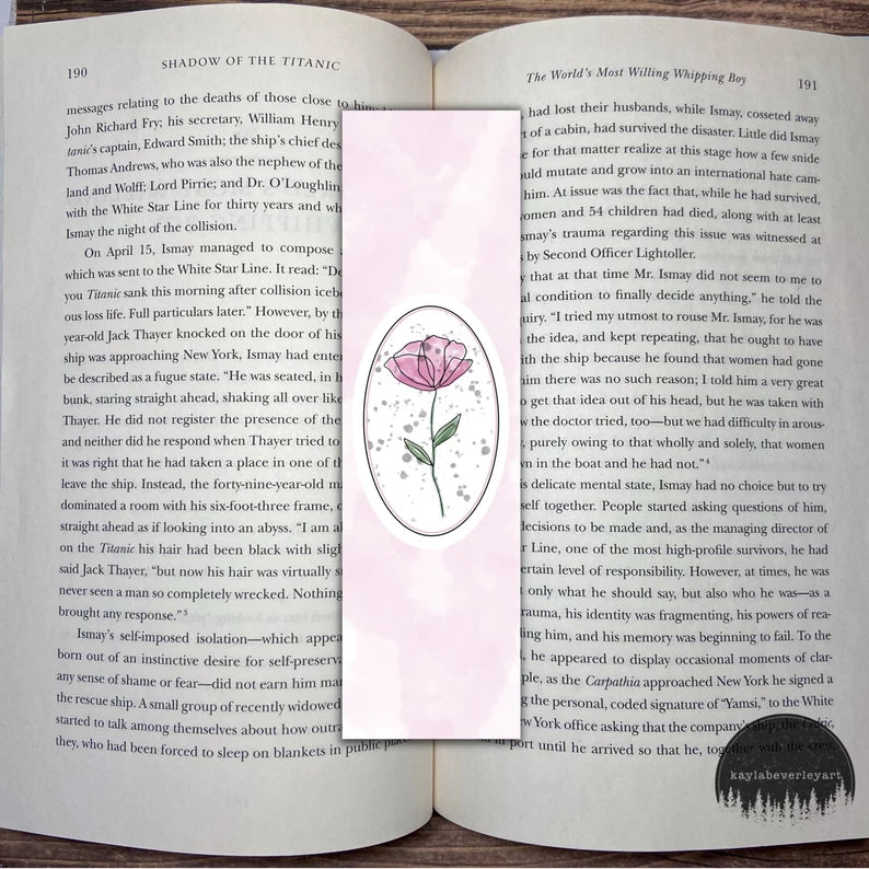 Florals & Butterfly Bookmarks - Kayla Beverley Art – Creative Goods & Co.