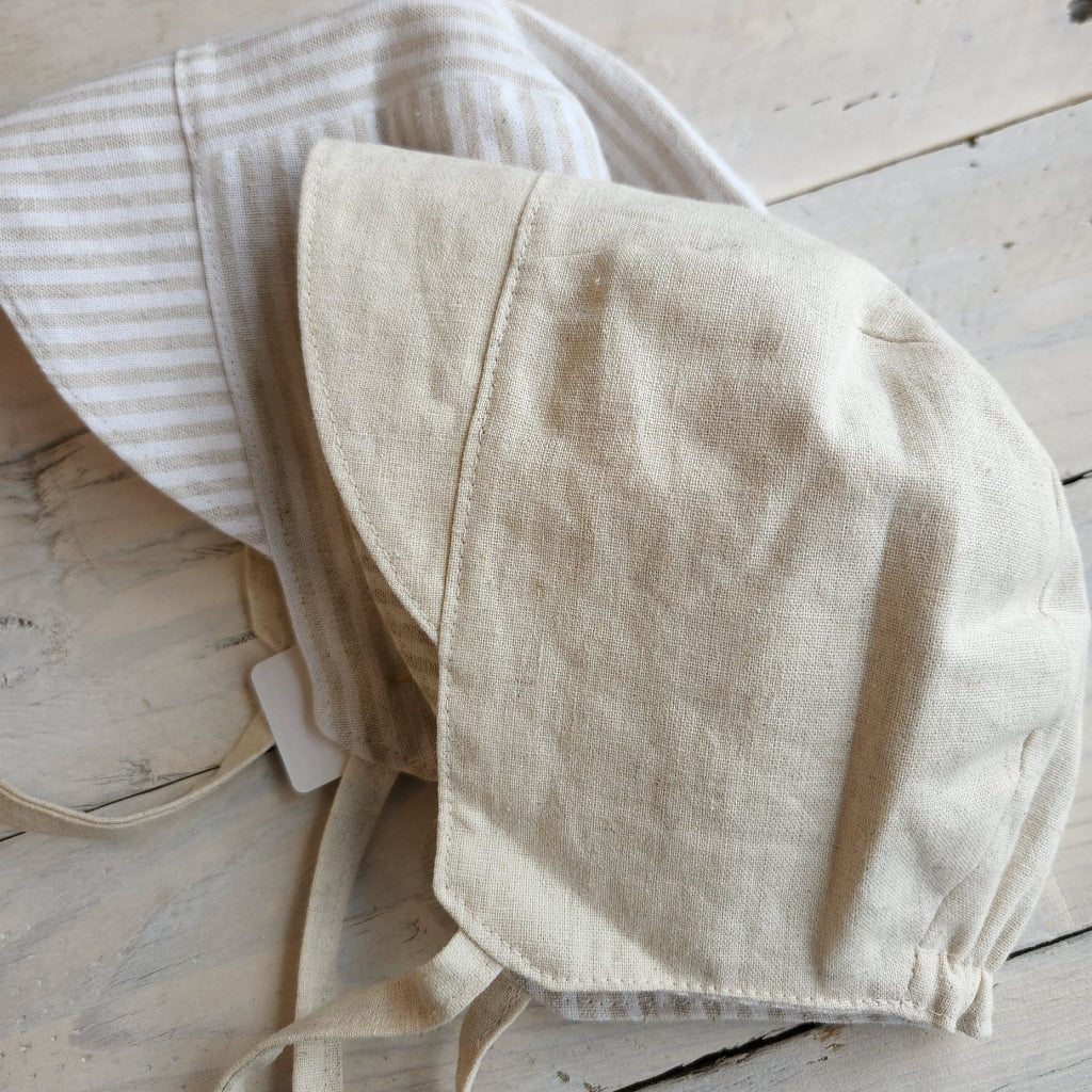Linen Reversible Bonnets – Creative Goods & Co.